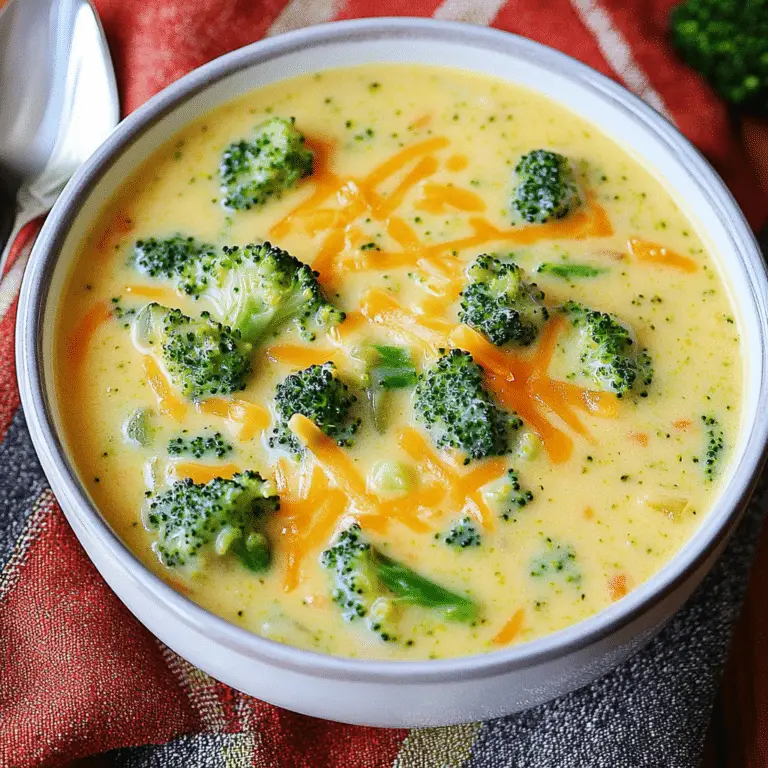 Copycat Panera Bread Broccoli Cheese Soup A Comforting Classic At Home