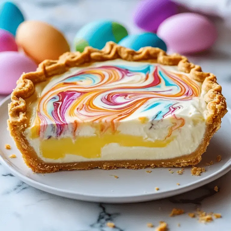 Easter Swirl Pie Recipe – Paradise Dishes