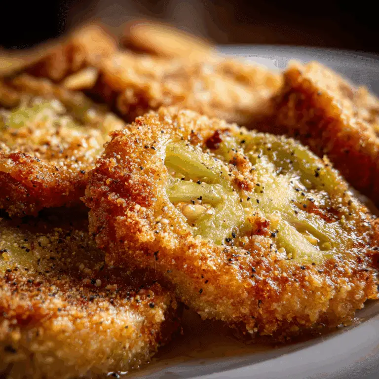 Crispy Southern Fried Green Tomatoes Recipe – Paradise Dishes