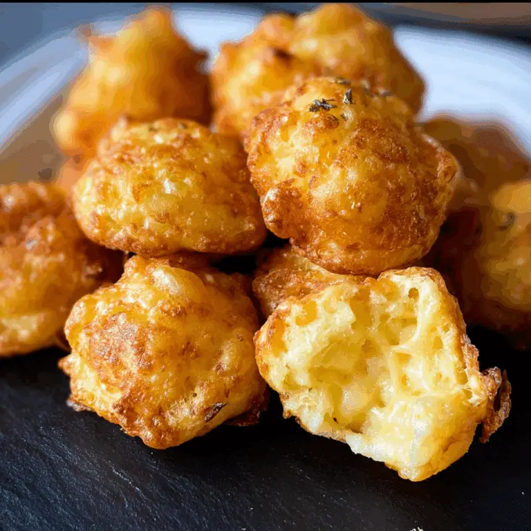 Irresistible Cheese Puffs with Crispy Gruyere Recipe – Paradise Dishes
