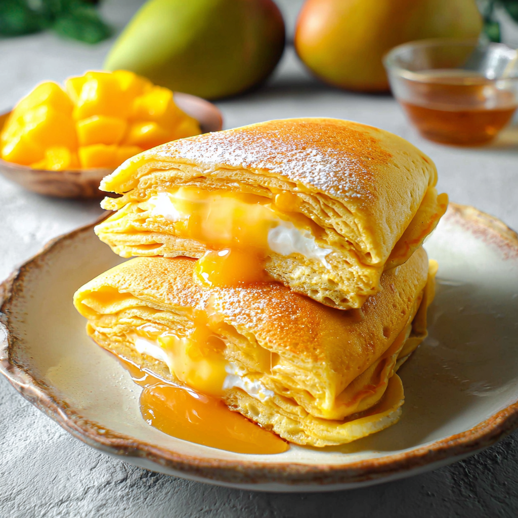 Mango Pancakes – Paradise Dishes