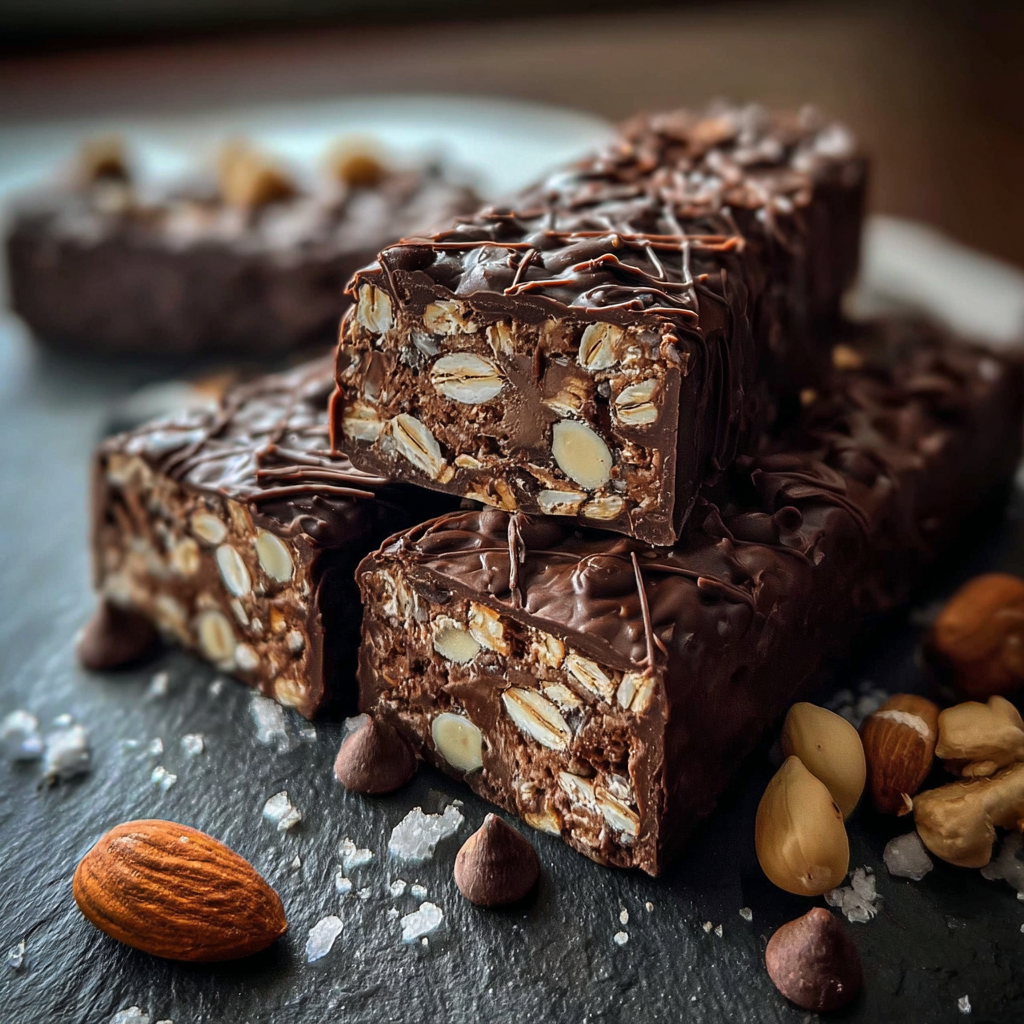 No-Nut Energy Choc Bars – Paradise Dishes