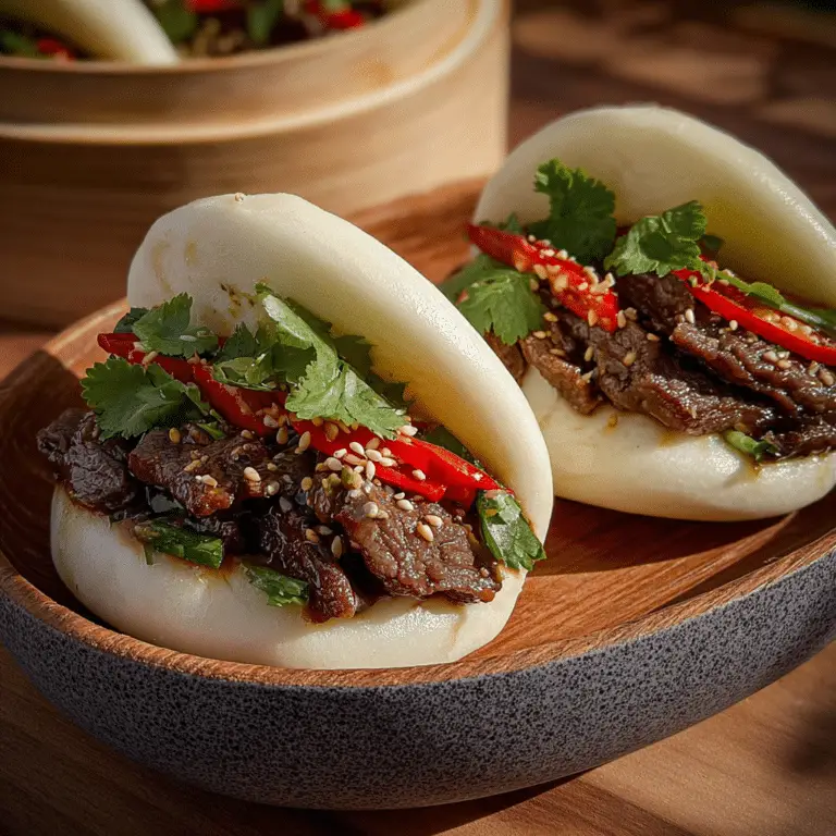 Soft & Juicy Beef Bao Buns – Paradise Dishes